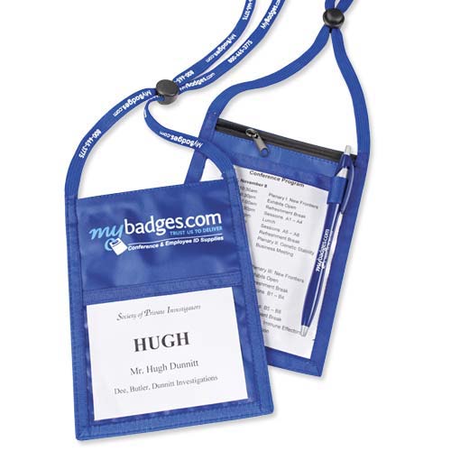 Name Badge Carrying Case - BadgeTote - MyBadges Canada