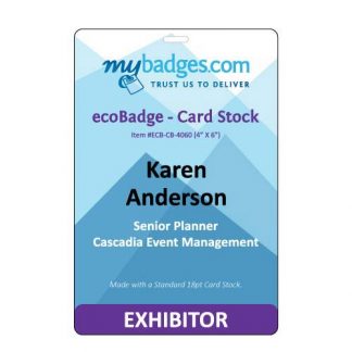 Name Badge Carrying Case - BadgeToteBT-x | MyBadges USA